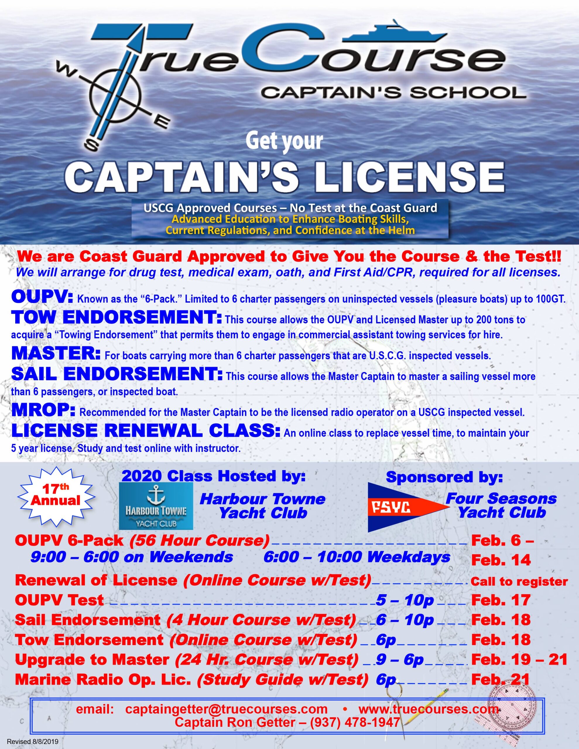 Cincinnati-2021dates-and-times - True Courses